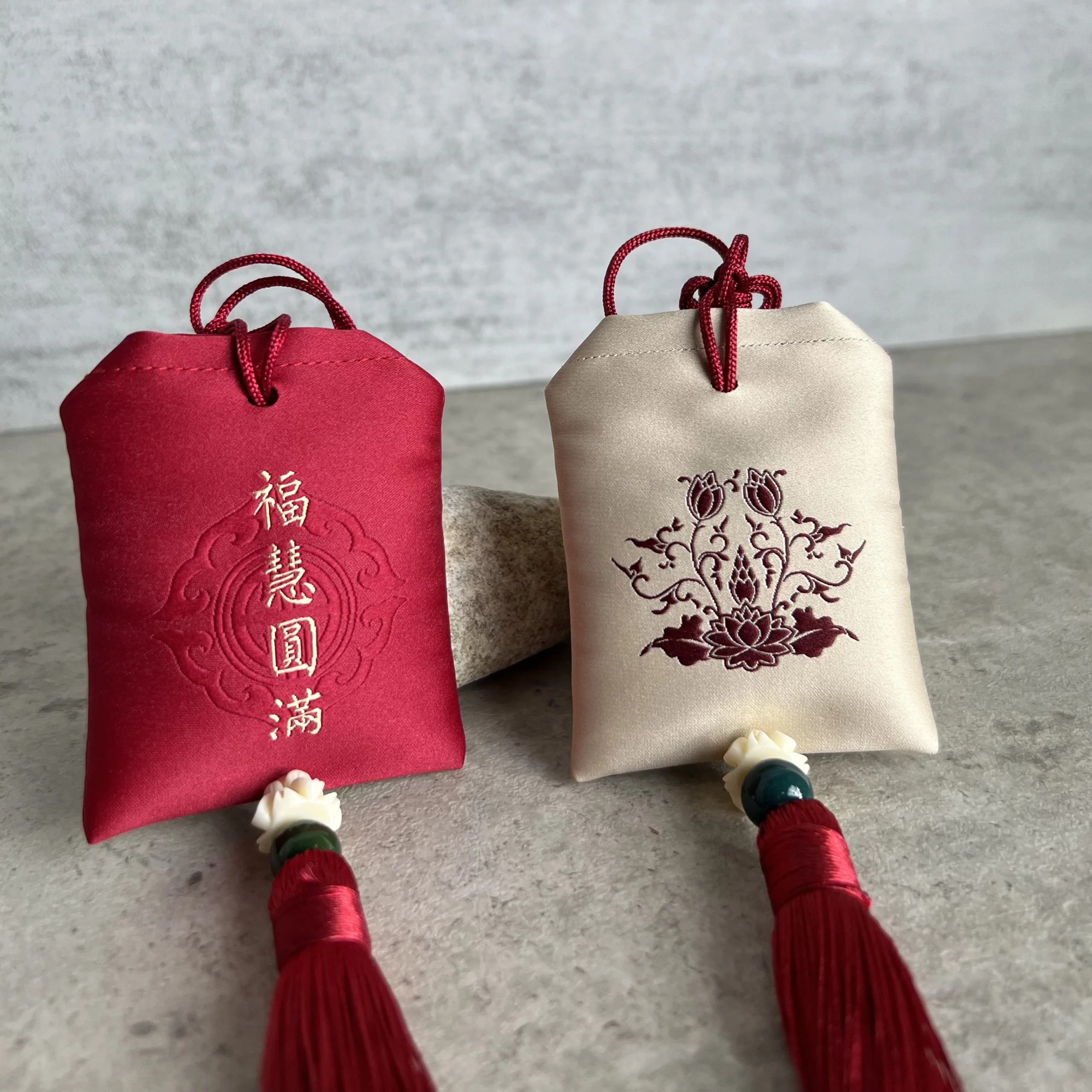 Silk Embroidered Scented Sachet